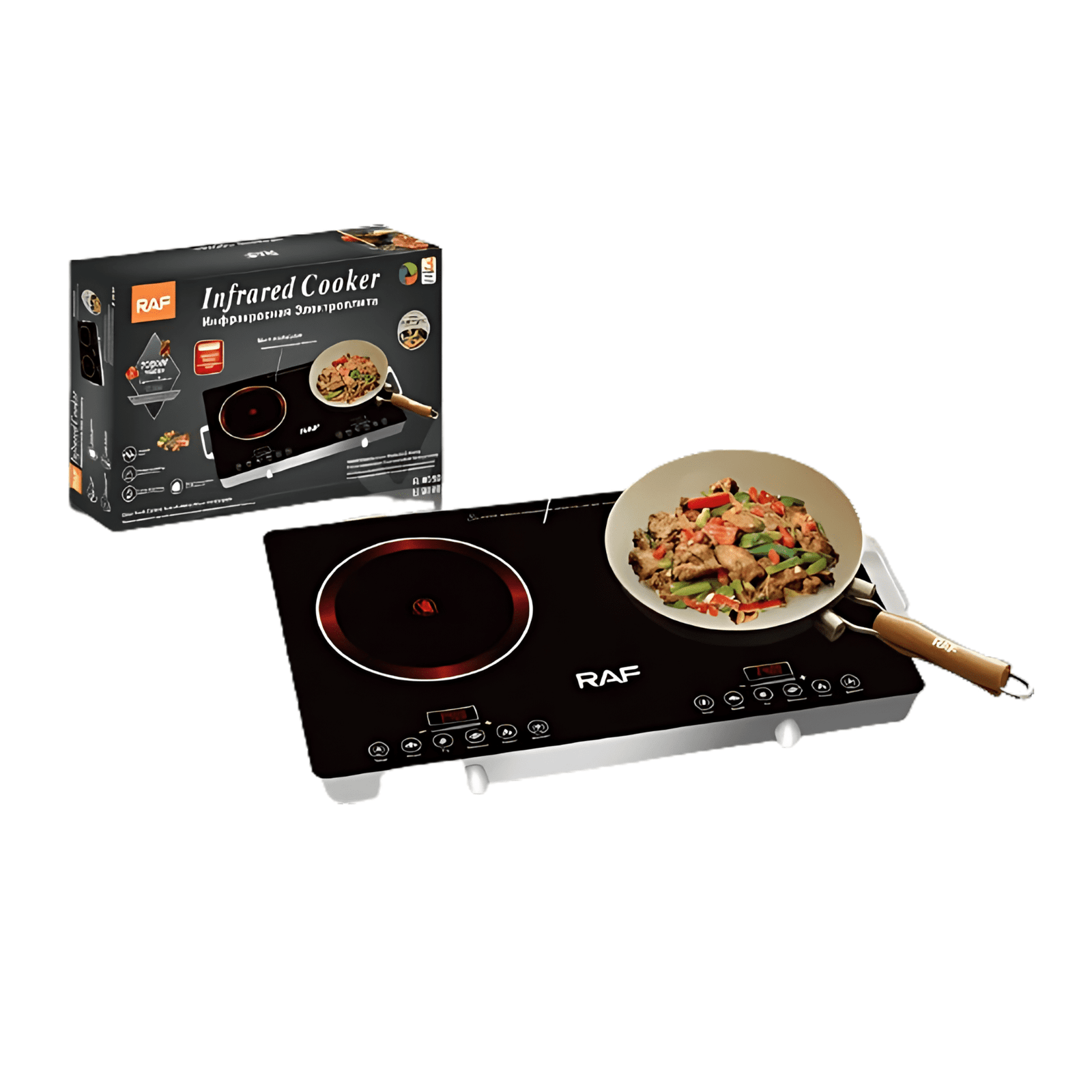 Buy RAF Double Infrared Cooker 7000W